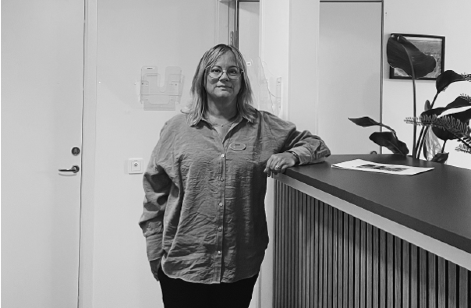 Medarbetare som arbetar med våra bostäder - Trumbäcken